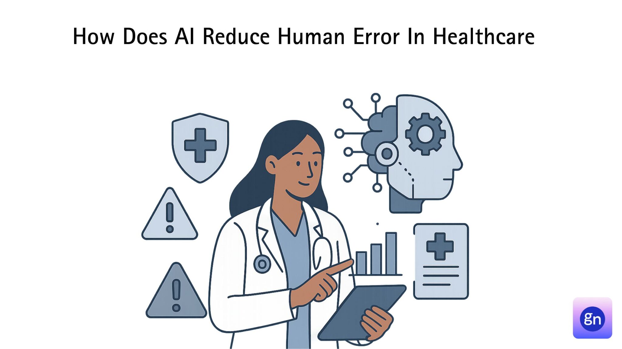 How Does AI Reduce Human Error In Healthcare - GlobalNodes AI